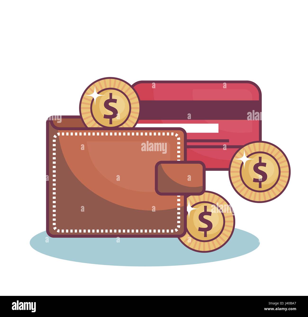 Money related objects design hi-res stock photography and images - Alamy