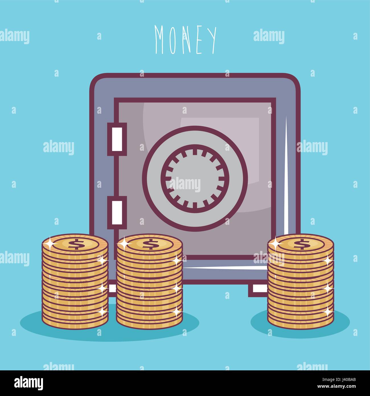 Money-related objects design Stock Vector Image & Art - Alamy