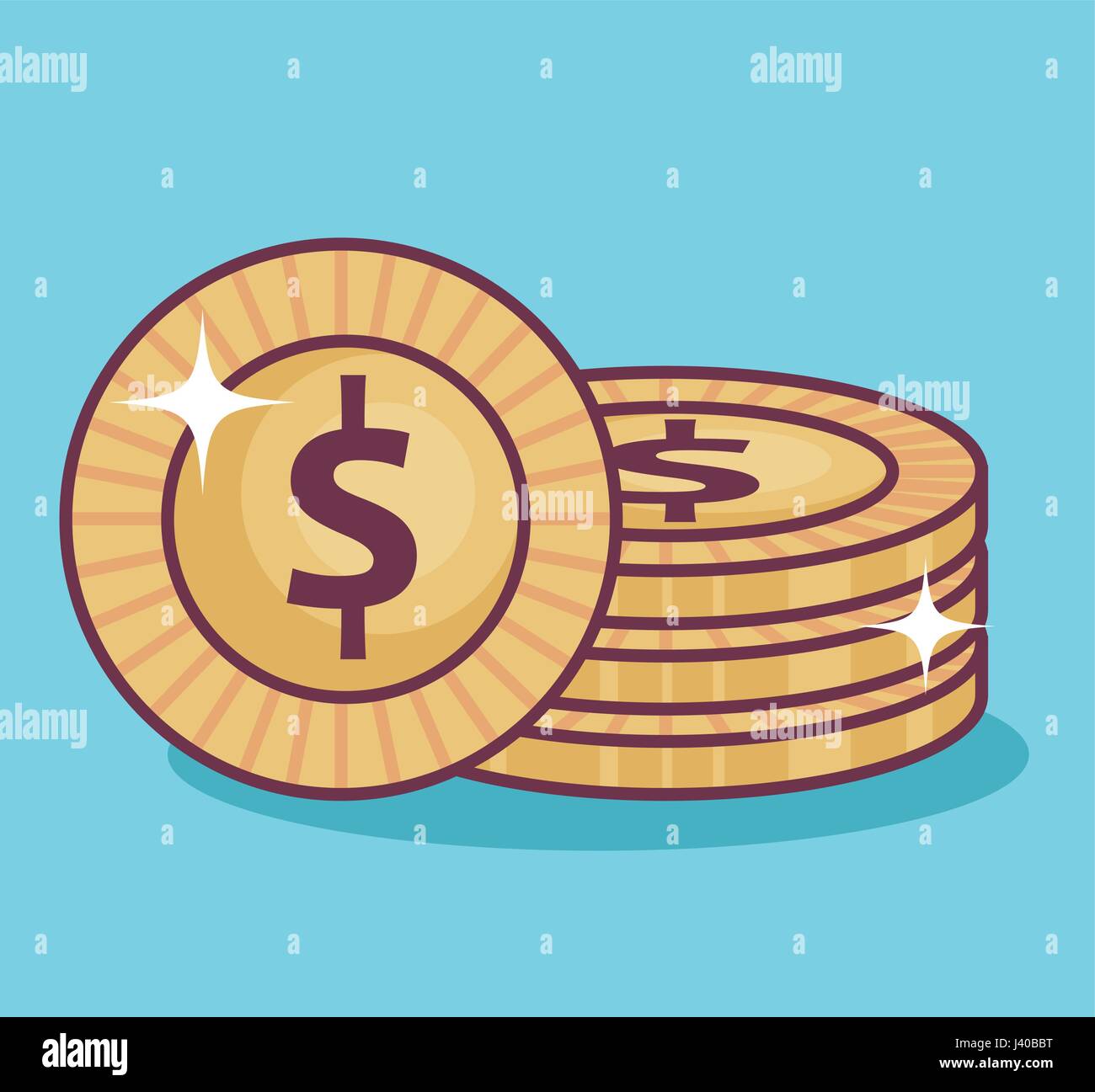 Money related objects design hi-res stock photography and images - Alamy
