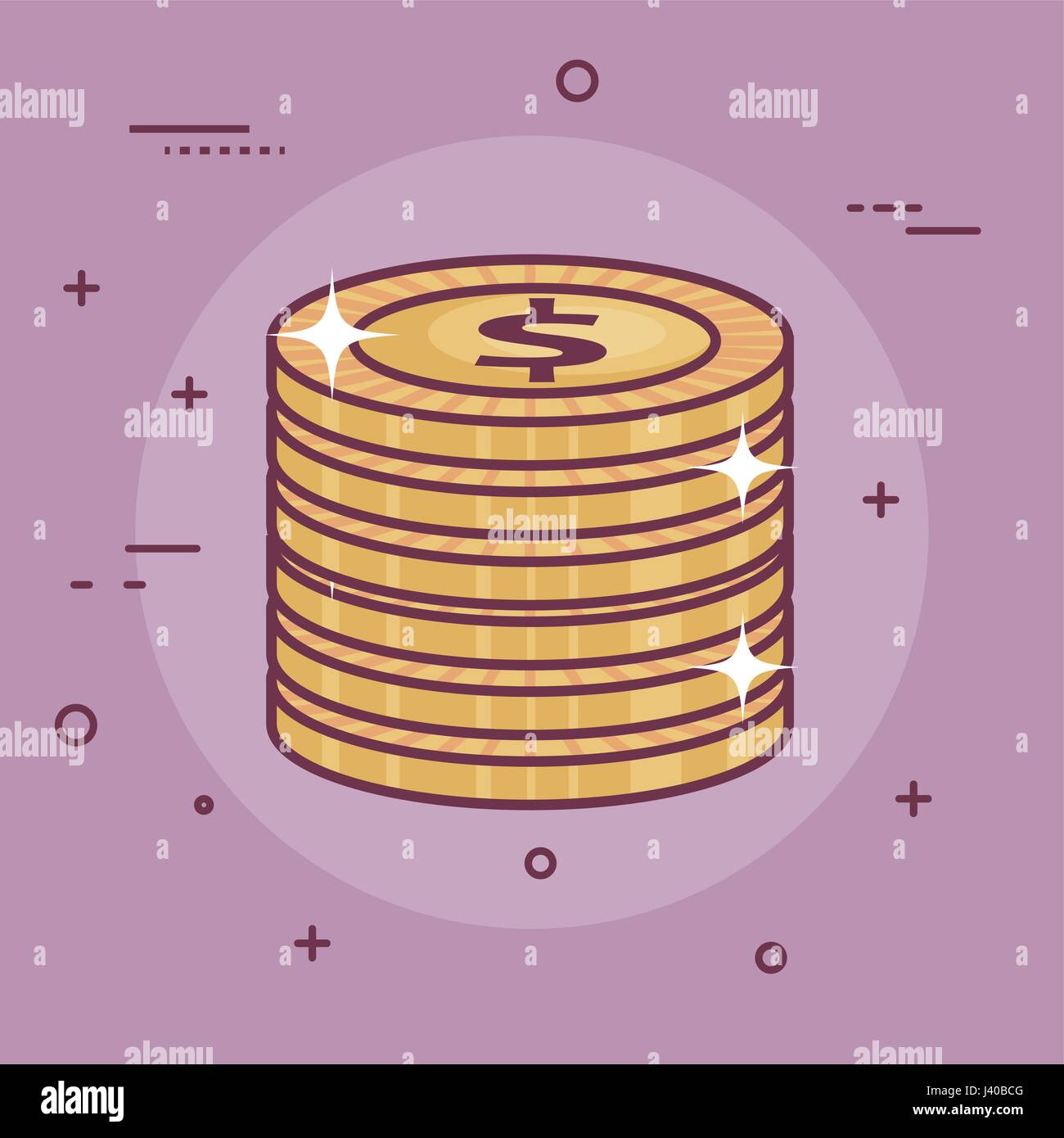 Money-related objects design Stock Vector Image & Art - Alamy