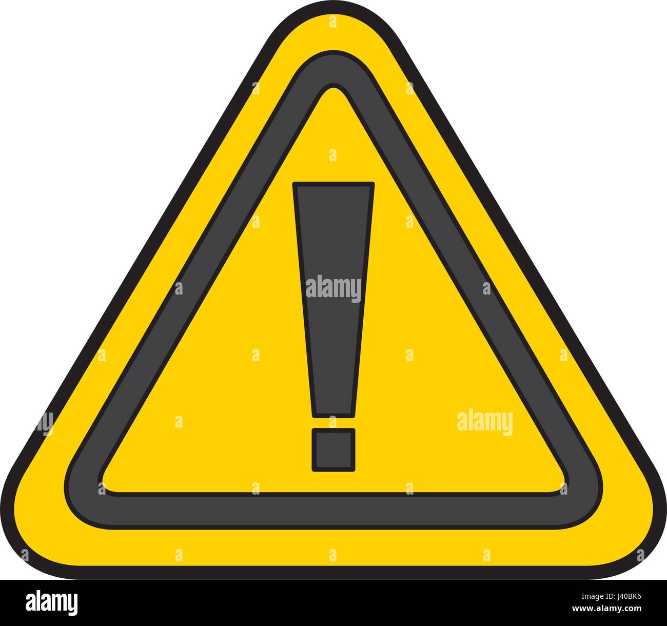 alert sign isolated icon Stock Vector Image & Art - Alamy