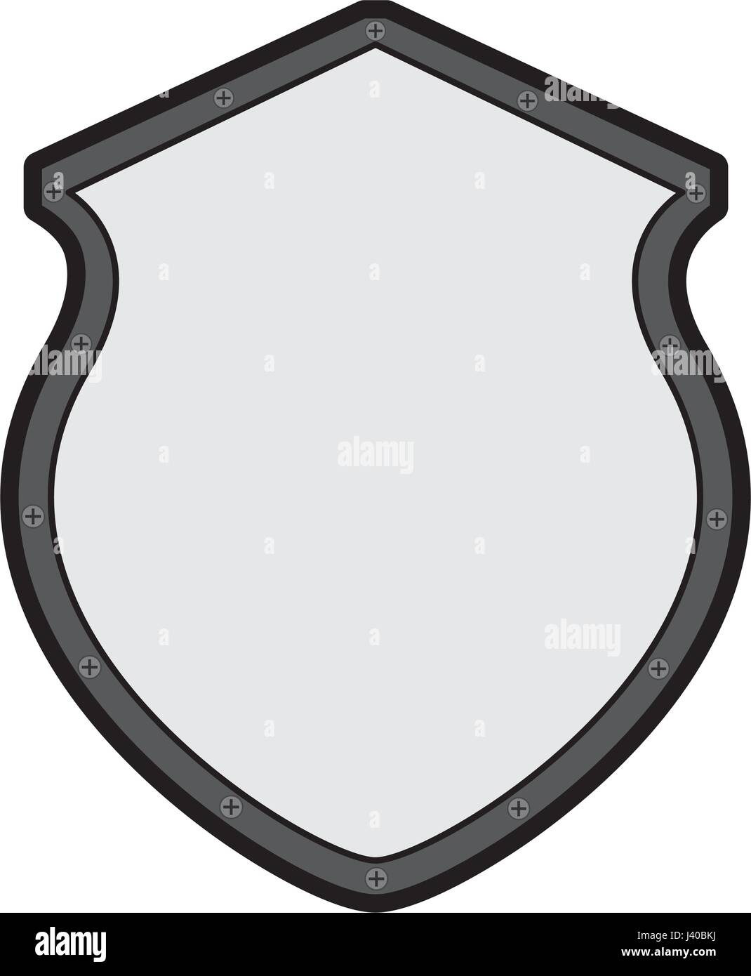 security shield isolated icon Stock Vector Image & Art - Alamy