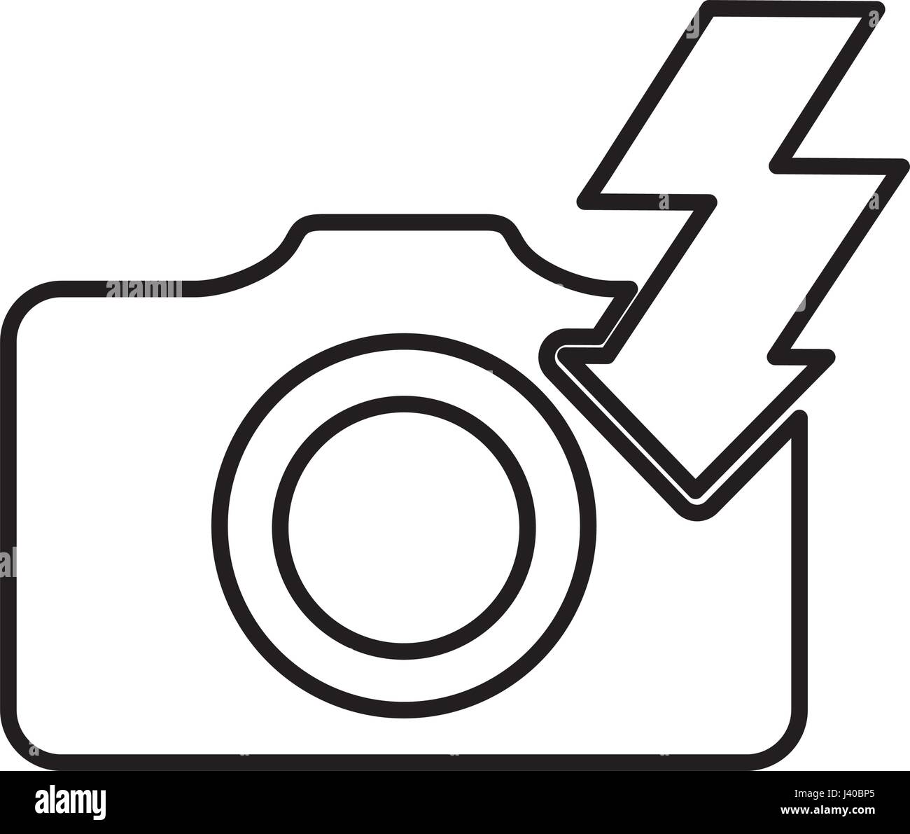 flash ray photographic item Stock Vector Image & Art - Alamy