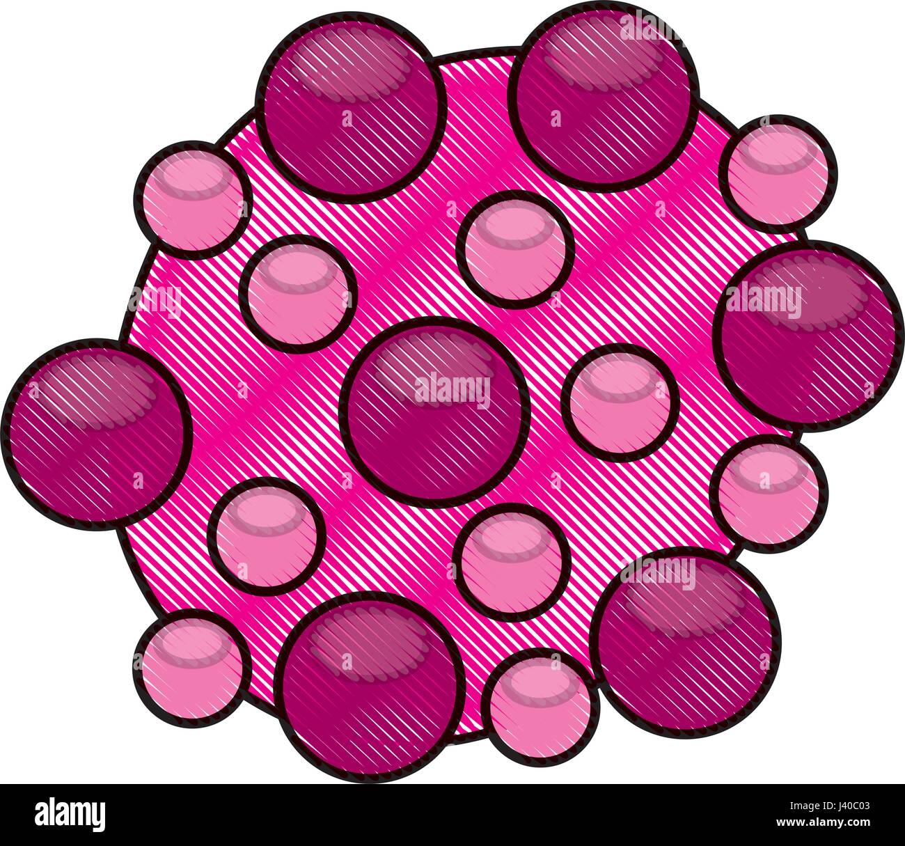 Bacterial cell structure icon Stock Vector Image & Art - Alamy