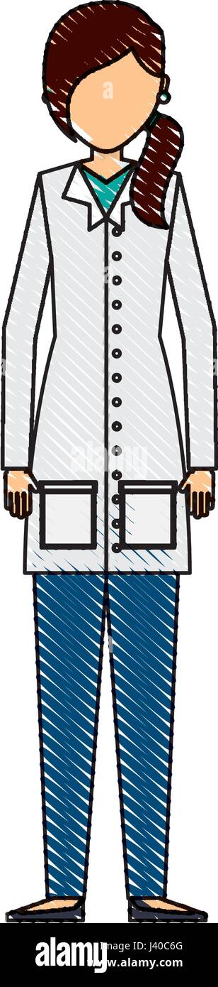 Scientific woman avatar icon Stock Vector Image & Art - Alamy