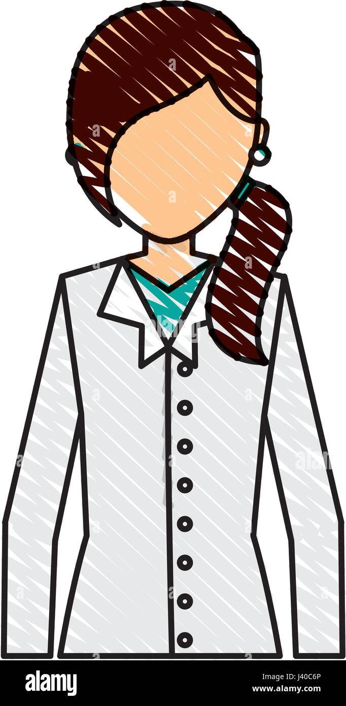 Scientific woman avatar icon Stock Vector Image & Art - Alamy