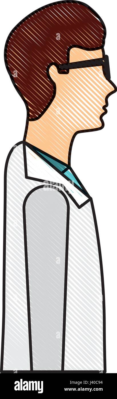 scientific man avatar icon Stock Vector Image & Art - Alamy