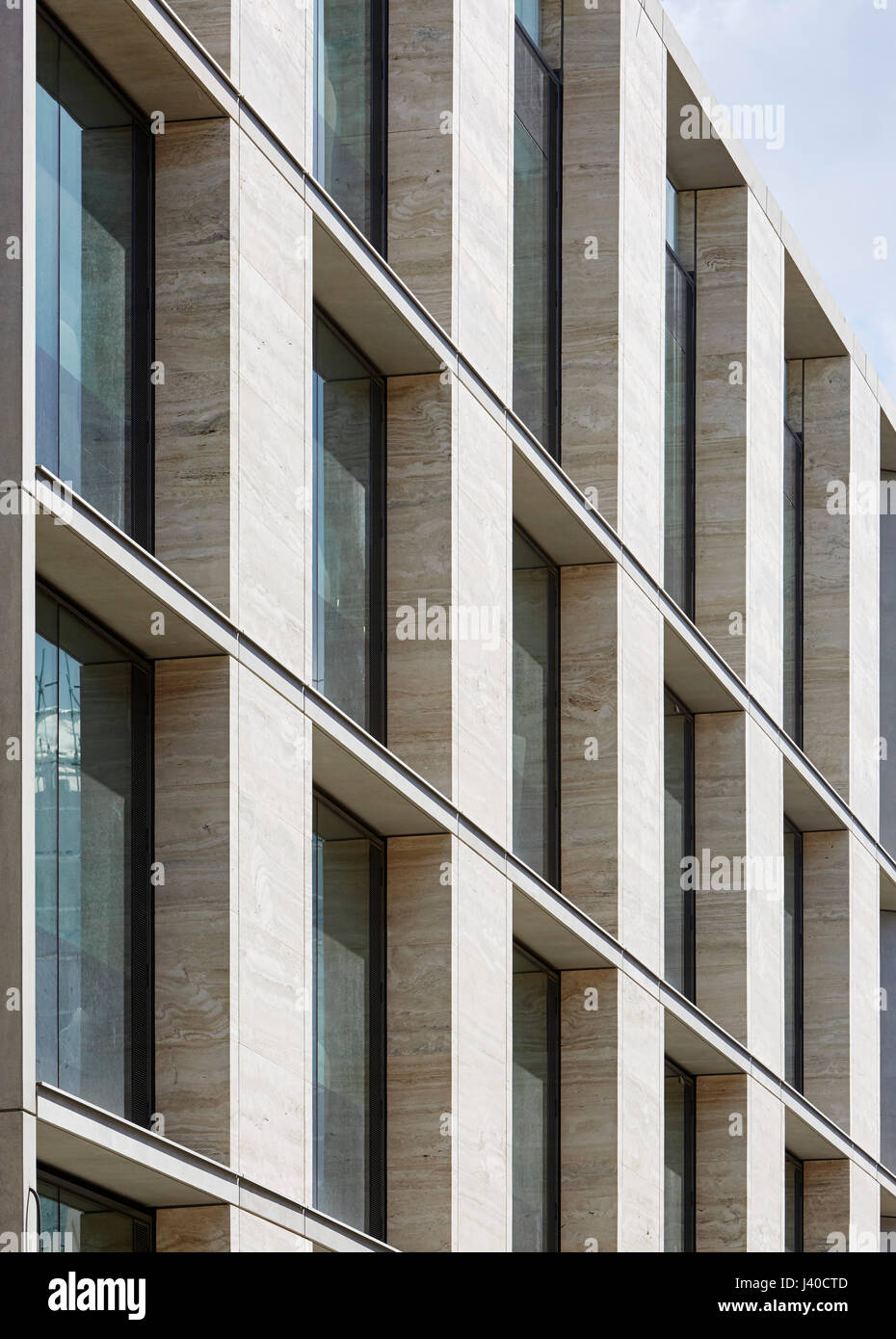 Travertine facade hi-res stock photography and images - Alamy
