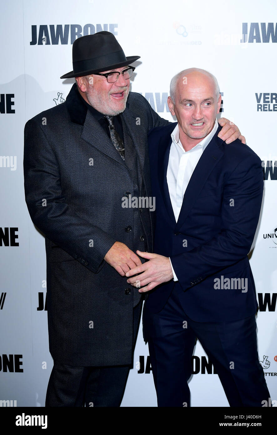 Ray Winstone (left) and Barry McGuigan attending the UK Premiere of ...