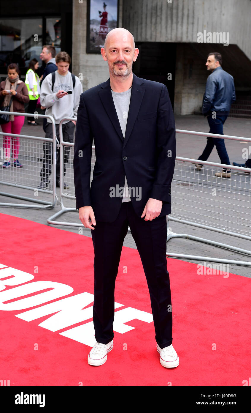 Thomas Napper attending the UK Premiere of Jawbone at BFI Southbank ...