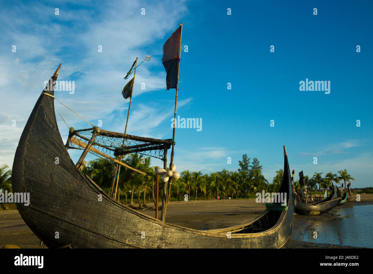 Inani sea beach, it is a part of the Cox’s Bazar sea beach, the longest ...