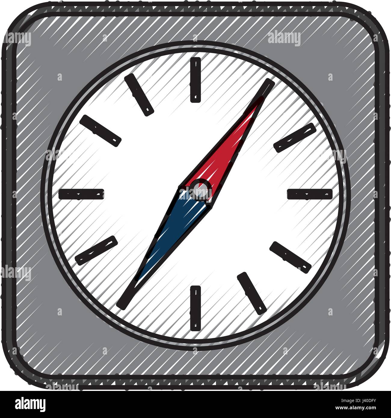 compass guide application icon Stock Vector Image & Art - Alamy