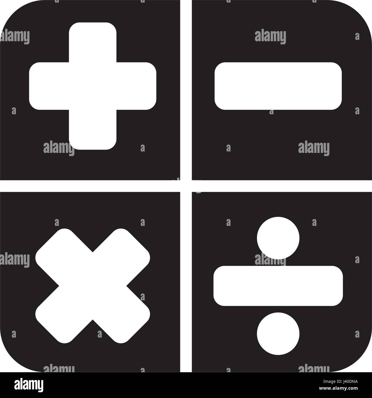 Software calculator Cut Out Stock Images & Pictures - Alamy