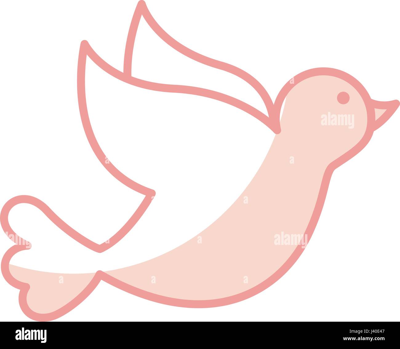 dove drawing isolated icon Stock Vector Image & Art - Alamy