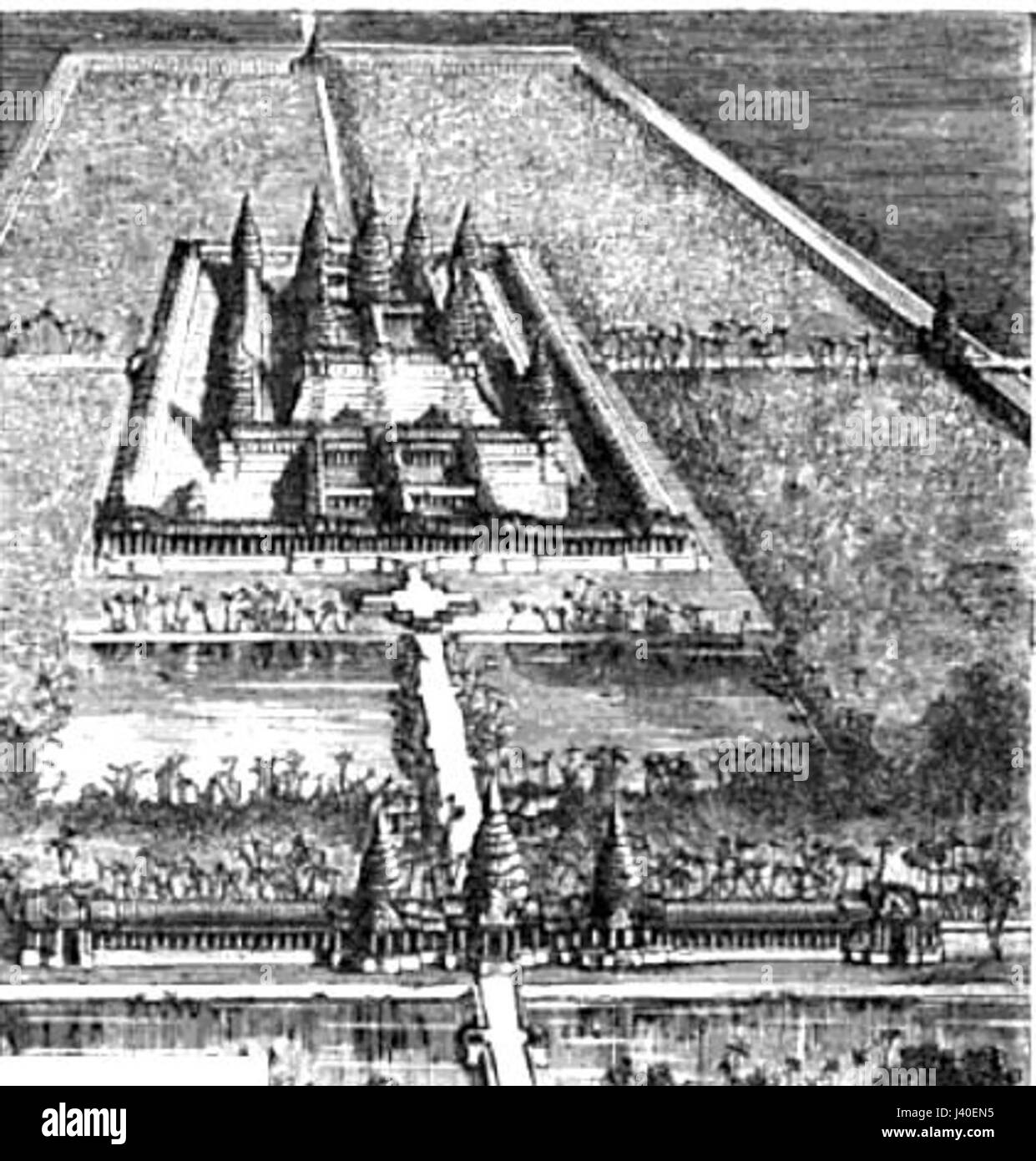 Louis Delaporte was a French artist who documented his visit to Angkor ...