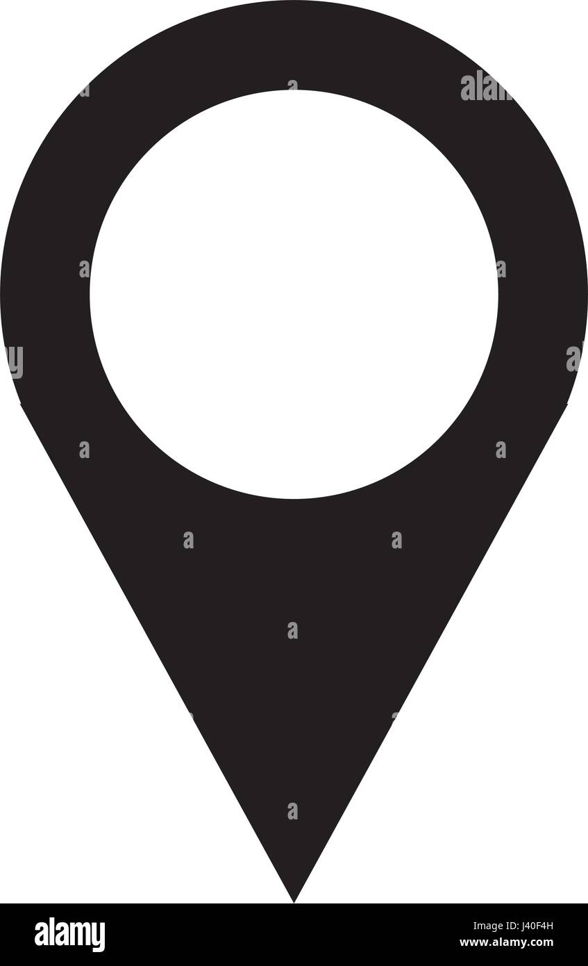 pin pointer location icon Stock Vector Image & Art - Alamy