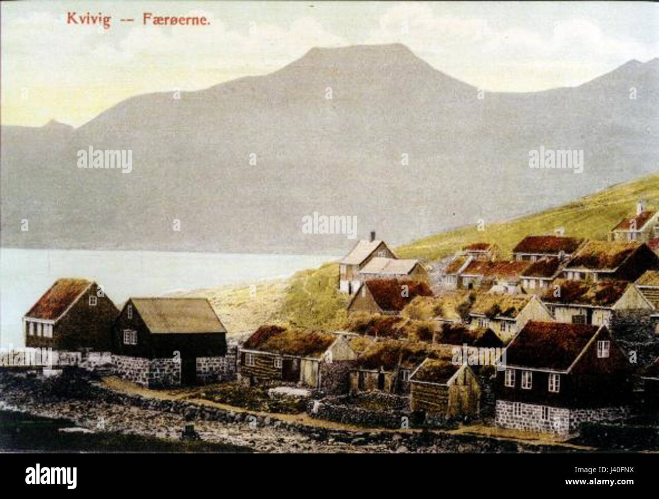 Kvivik is a village on the Faroe Islands, known for its archaeological ...