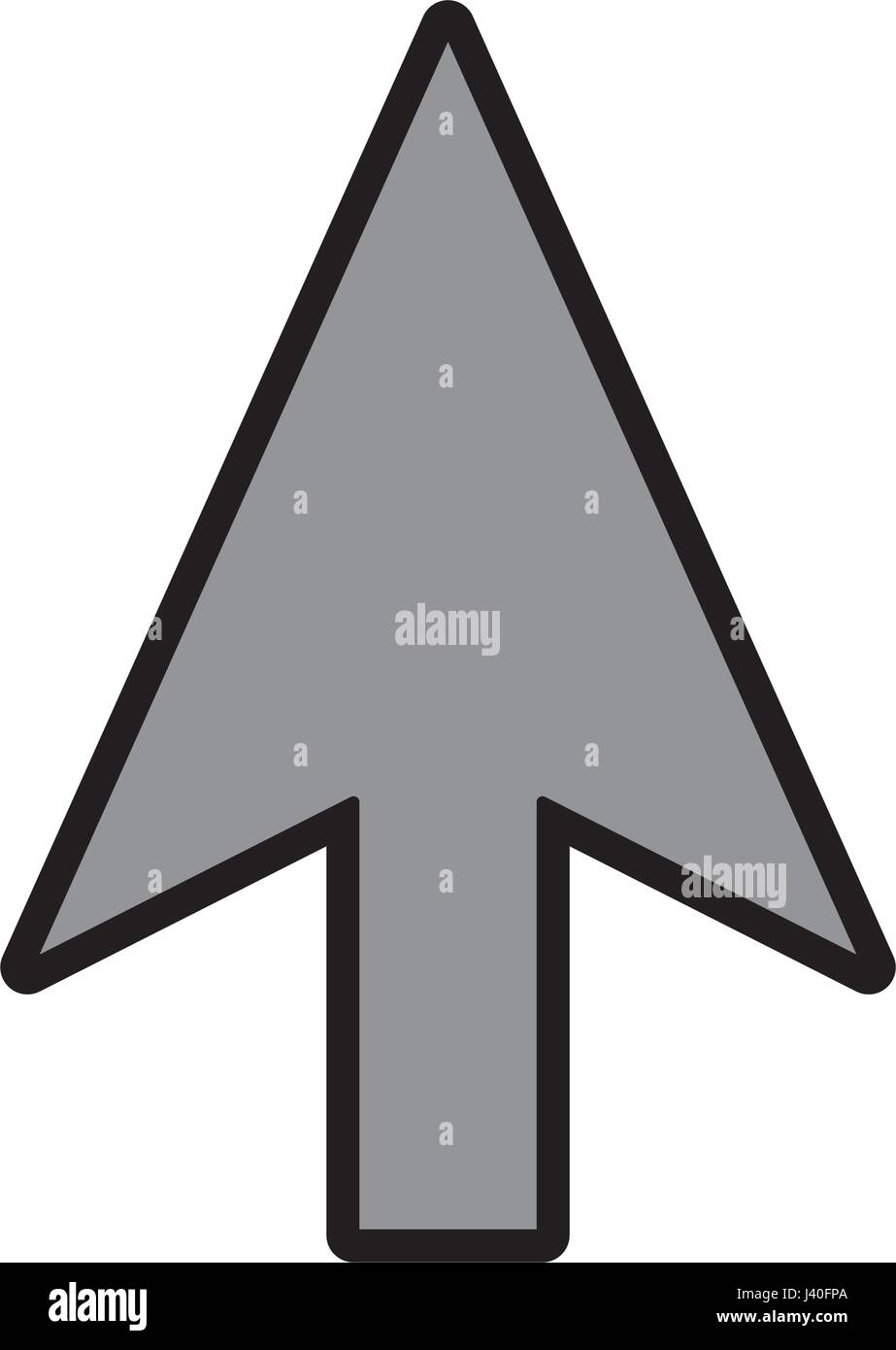 arrow pointer isolated icon Stock Vector Image & Art - Alamy