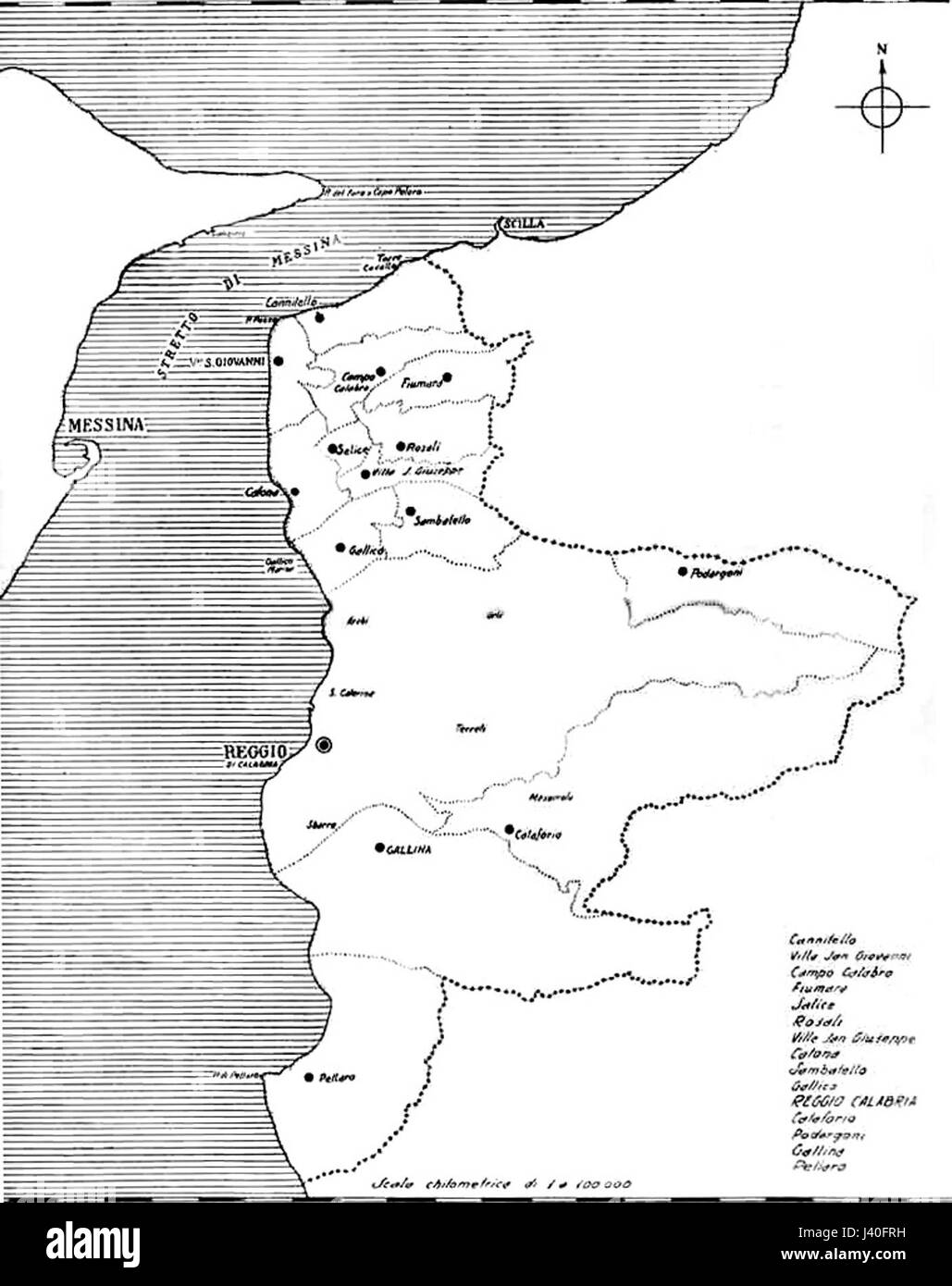 Depicting geographical features Black and White Stock Photos & Images ...