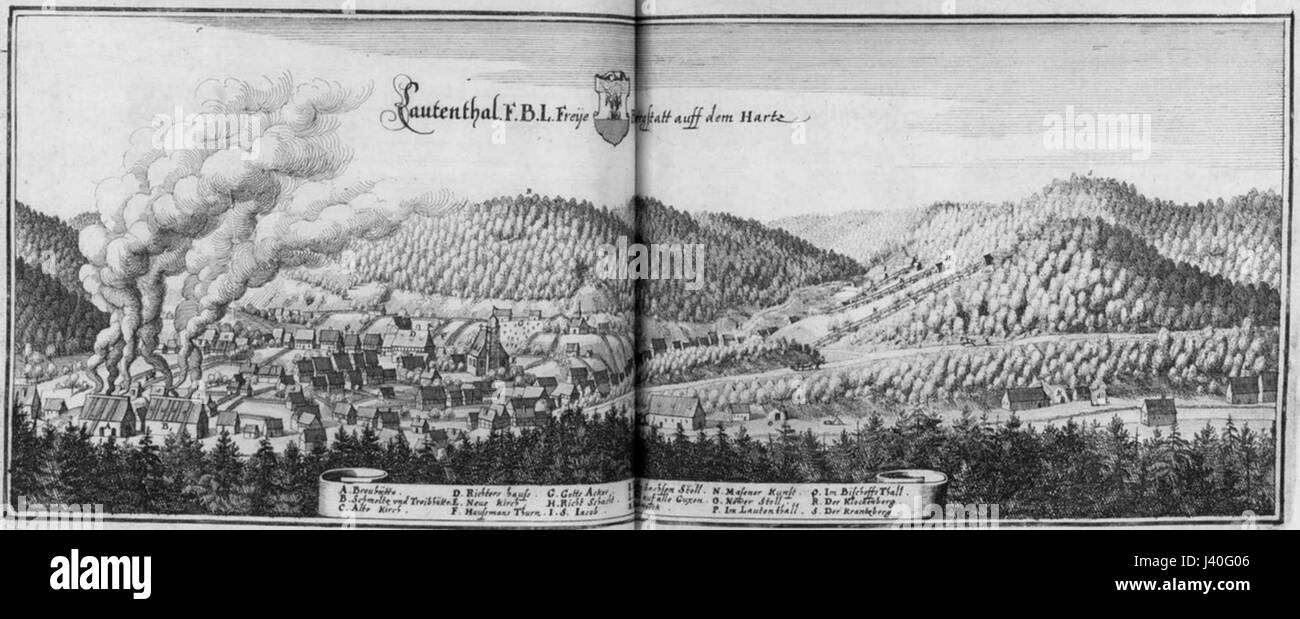 Lautenthal is a historic region in Germany known for its mining ...