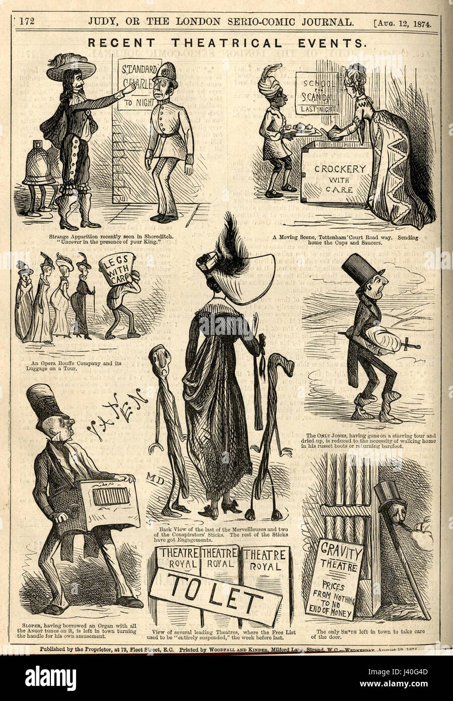 British satire comic cartoon hi-res stock photography and images - Alamy