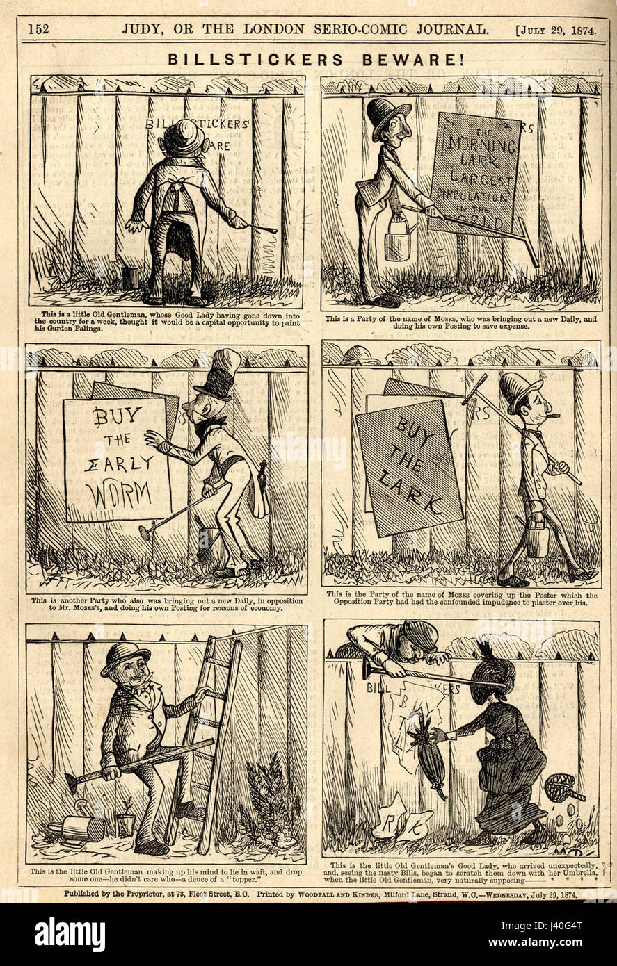 British satire comic cartoon hi-res stock photography and images - Alamy