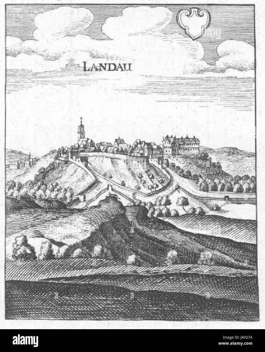 Landau map hi-res stock photography and images - Alamy