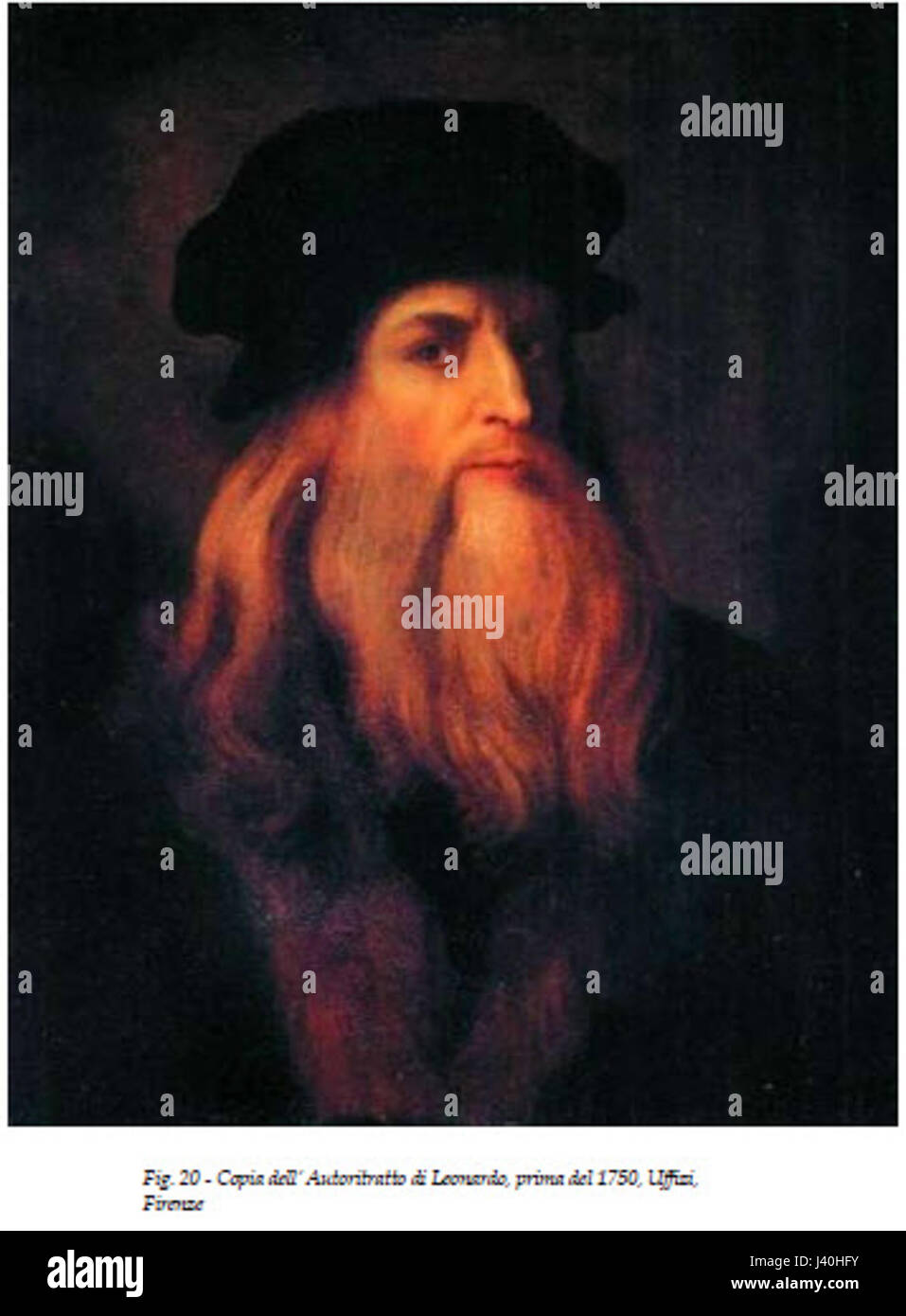 This is a copy of a work by Leonardo da Vinci, known as 'LUCAN,' housed ...