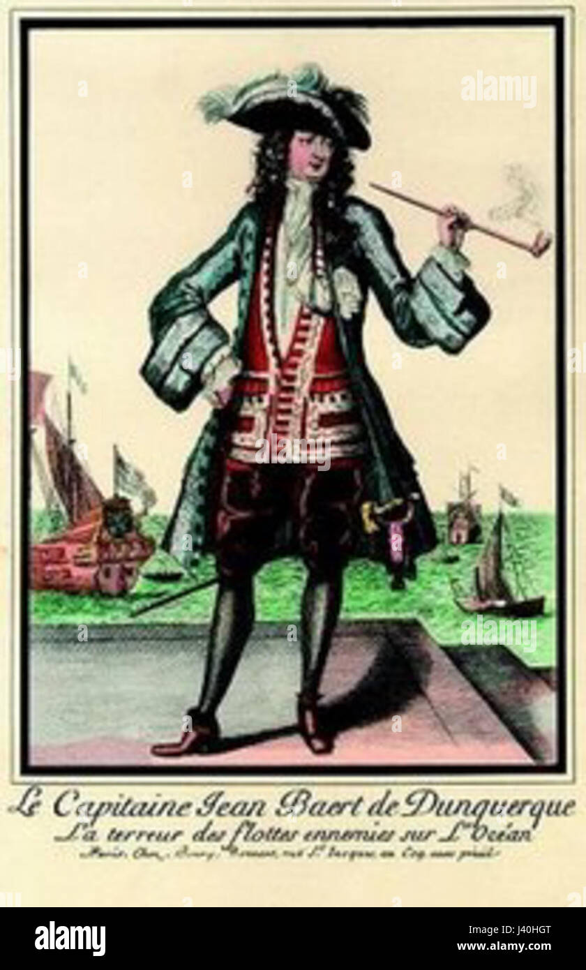 Le capitaine Jean Bart was a French naval officer known for his service ...