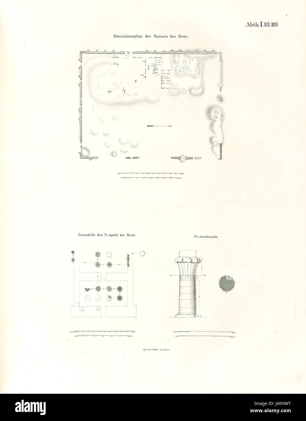 A photograph of the 'Lepsius Project' documents, part of the extensive ...