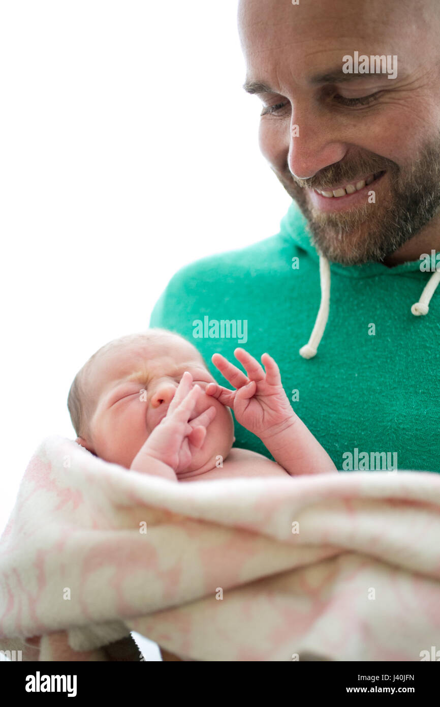 Cradling head hi-res stock photography and images - Alamy