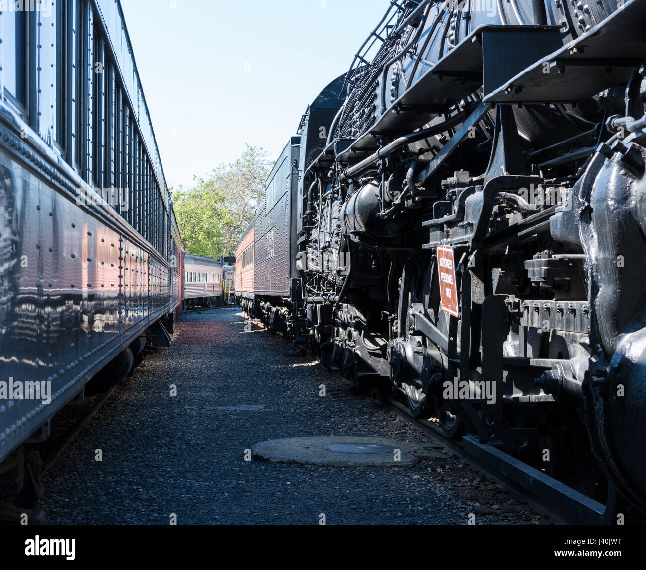 Old santa fe railroad hi-res stock photography and images - Alamy