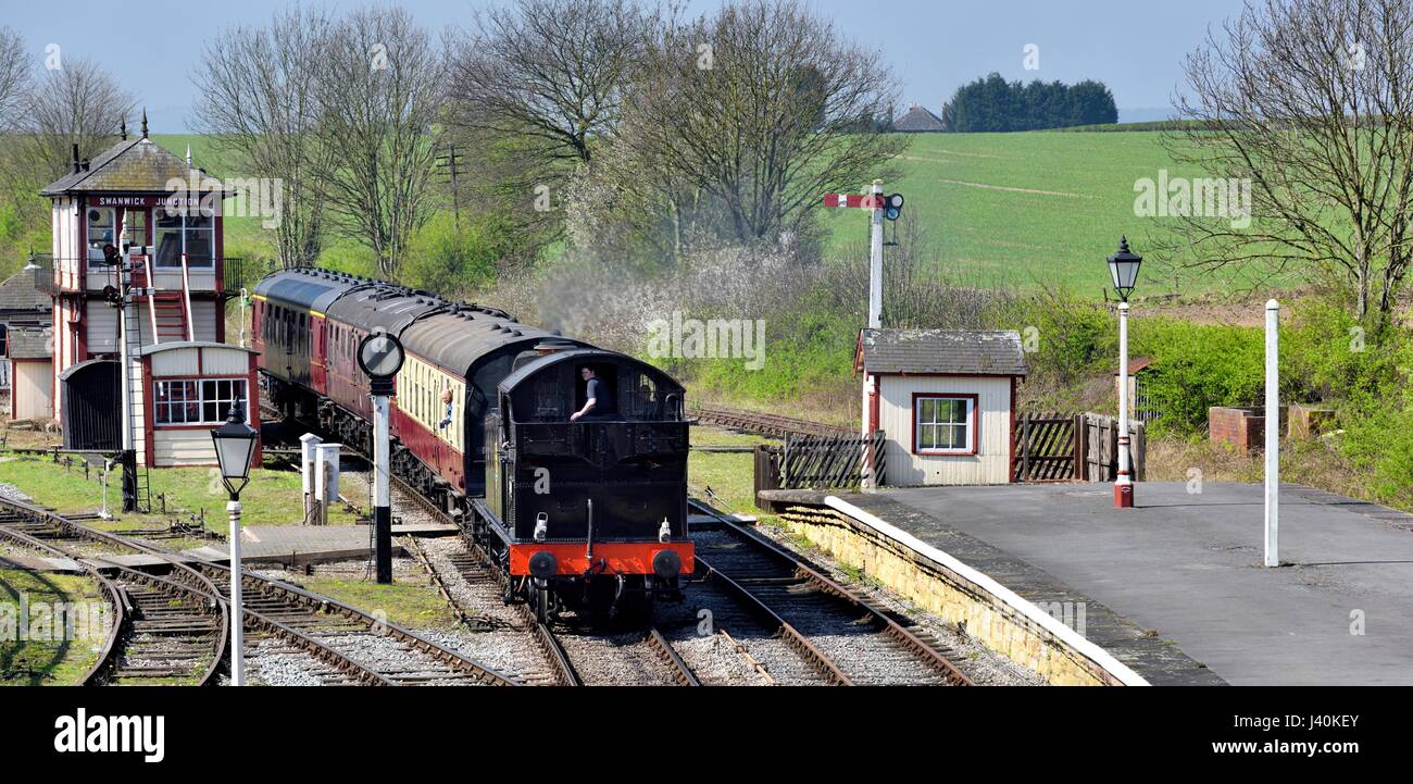 British Steam Locomotive 5619 0-6-2T Stock Photo - Alamy