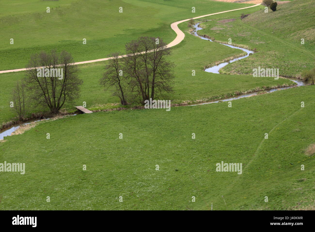 The river Wissinger Laber in Bavaria, Germany Stock Photo - Alamy