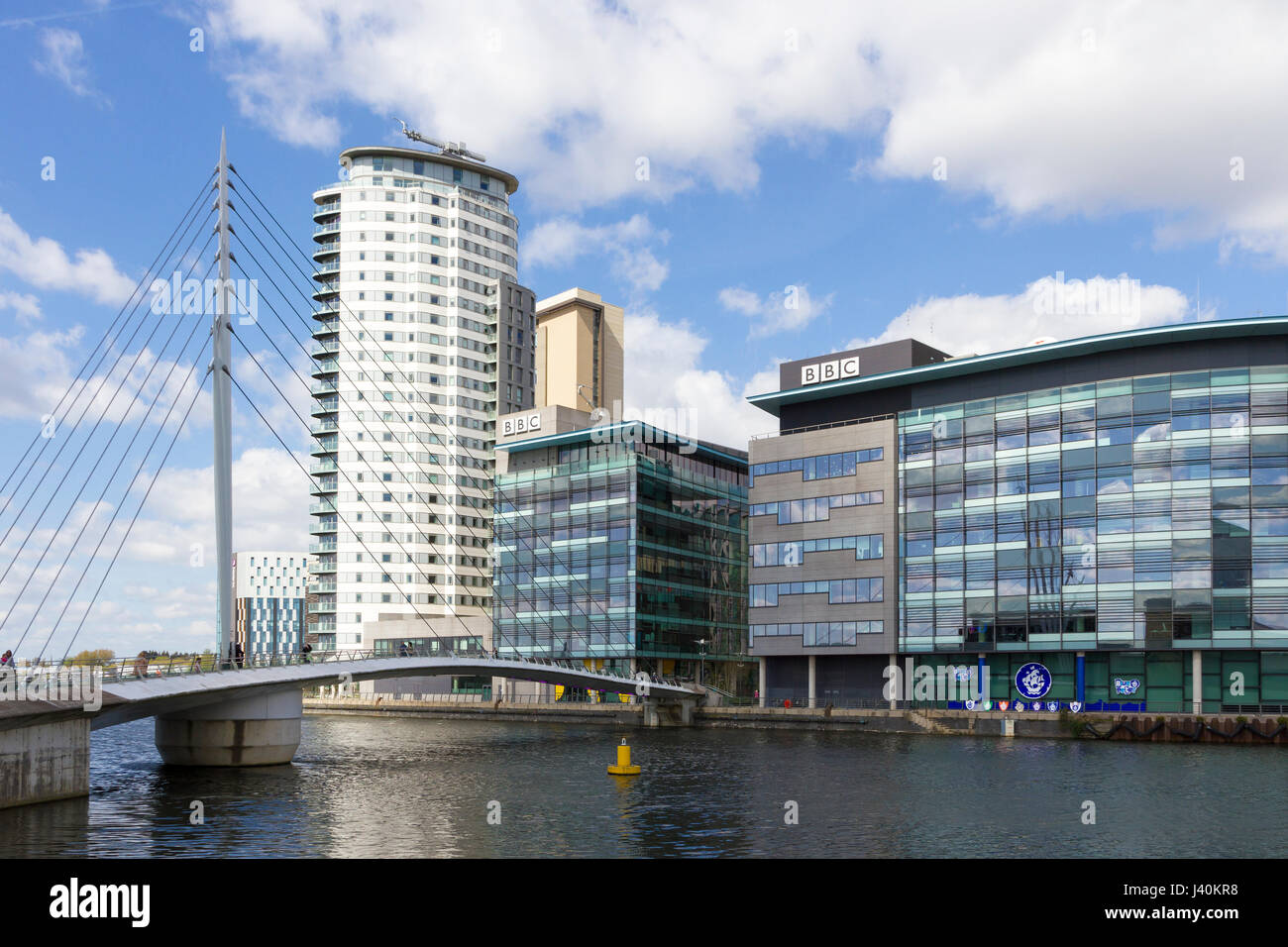 BBC Studios at MediaCityUK, Salford Quays Stock Photo - Alamy
