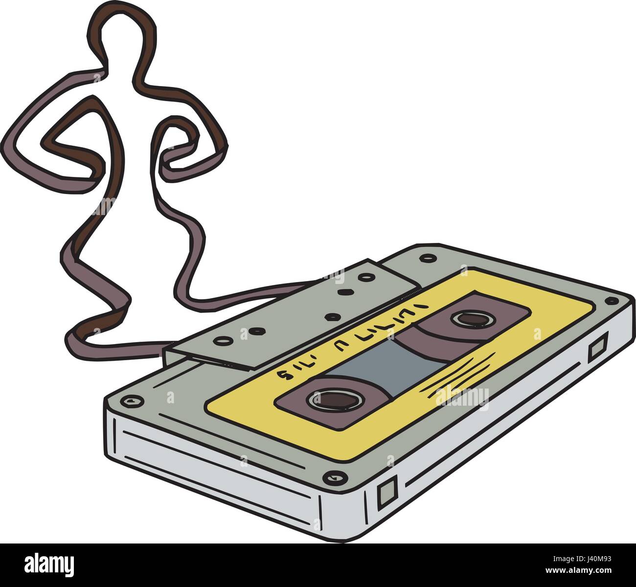 Cassette artwork Stock Vector Images - Alamy
