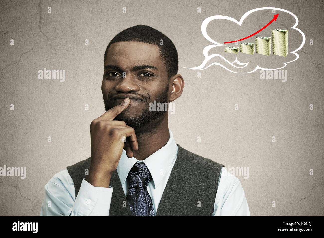 Closeup portrait thoughtful business man corporate executive thinking ... Closeup portrait thoughtful business man corporate executive thinking ...