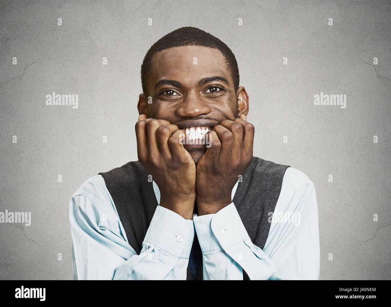 Fingers in mouth hi-res stock photography and images - Alamy