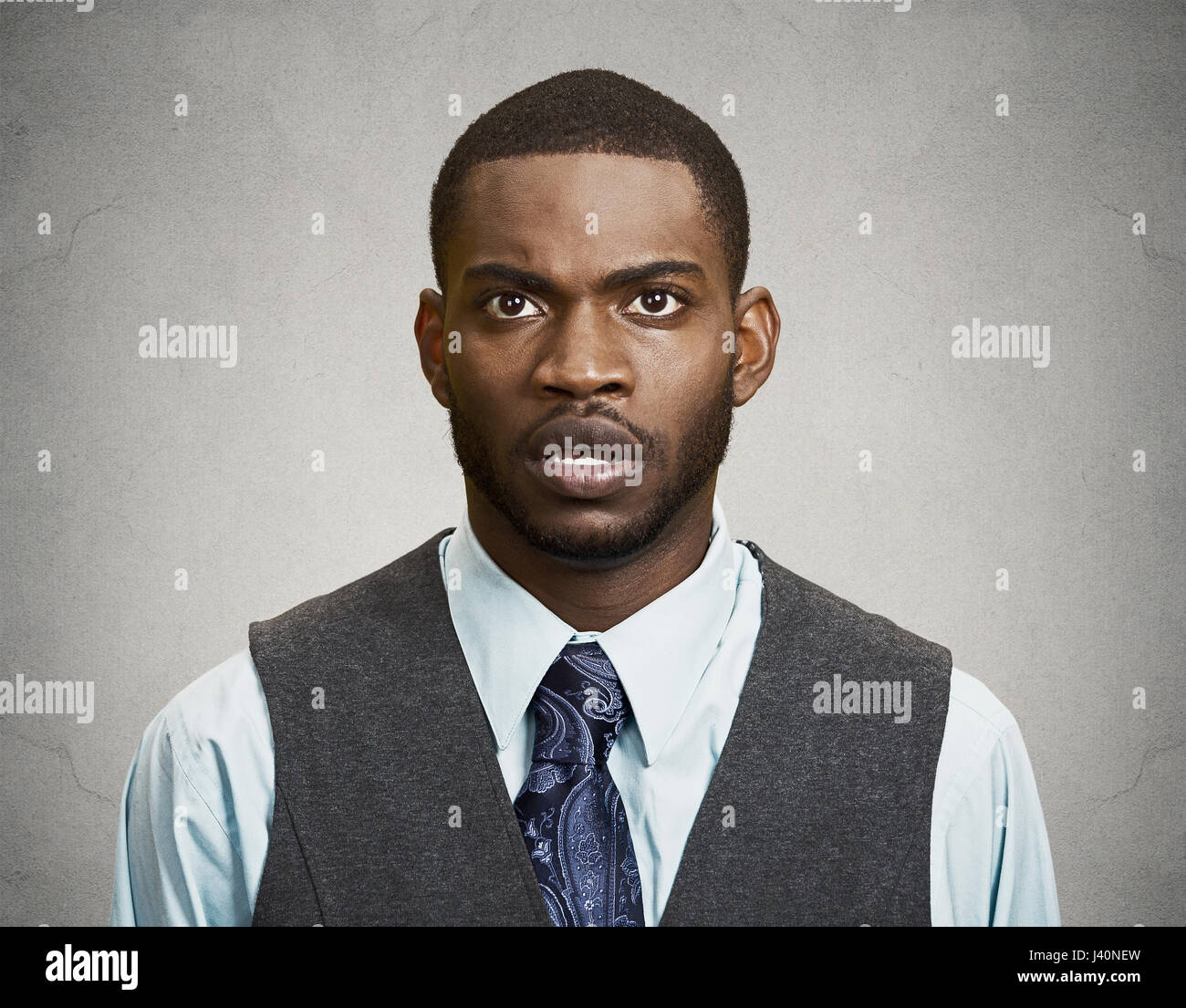 Angry Surprised Expression