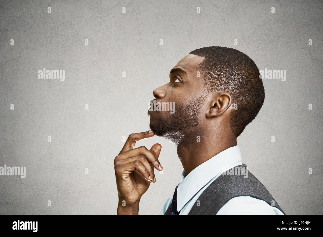 Face Profile Looking Up