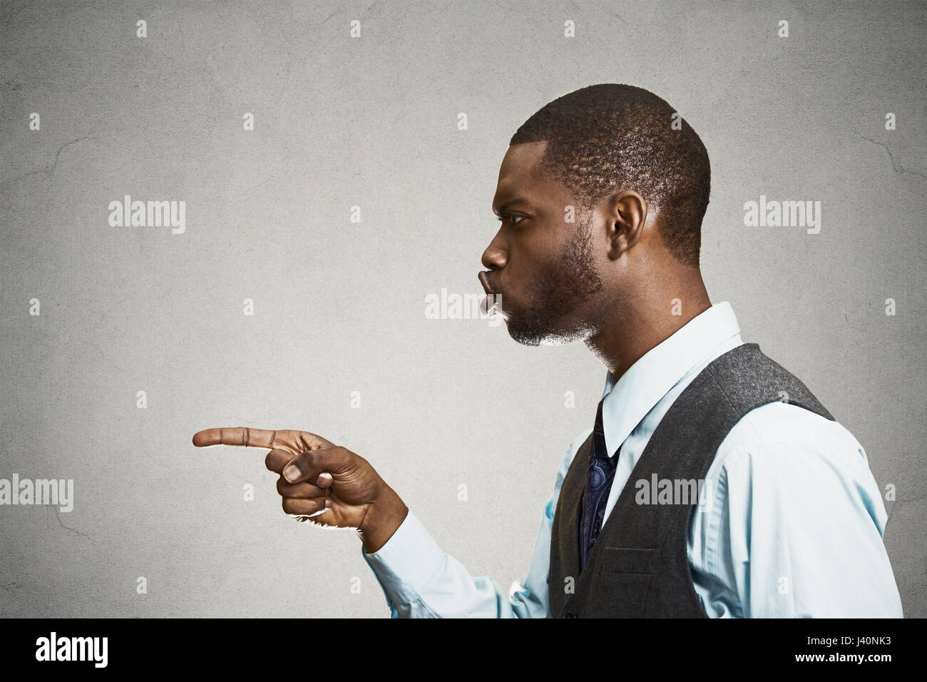 Rude gesture african hi-res stock photography and images - Alamy