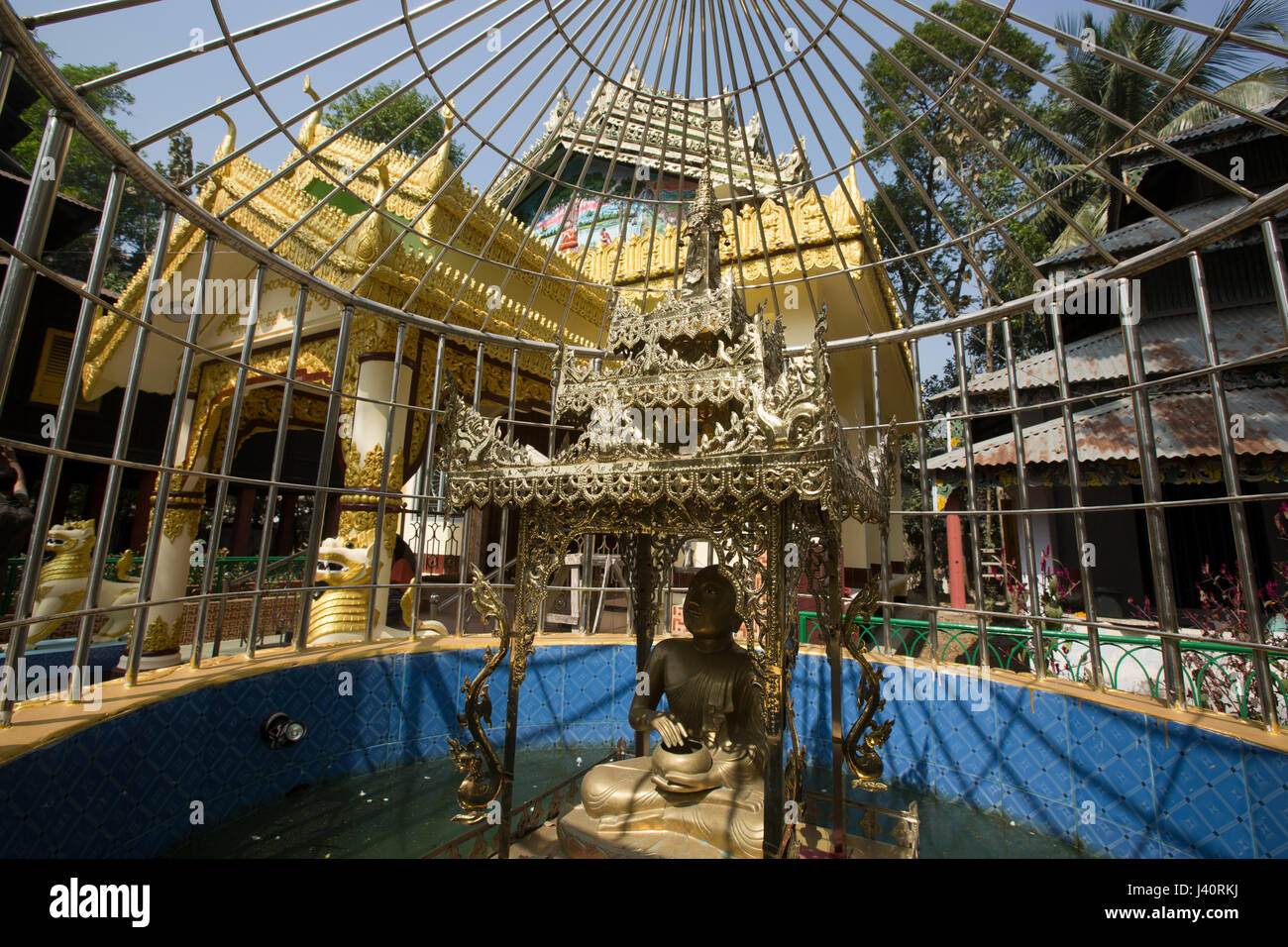 Adinath temple at the top of Mainak hillock in Moheshkhali Island. Cox ...