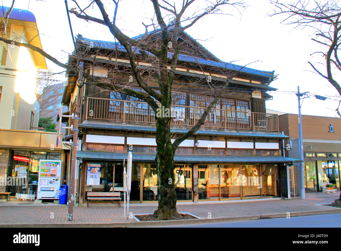 Stonemasonry the Way to Tama Cemetery in Fuchu Tokyo Japan Stock Photo ...