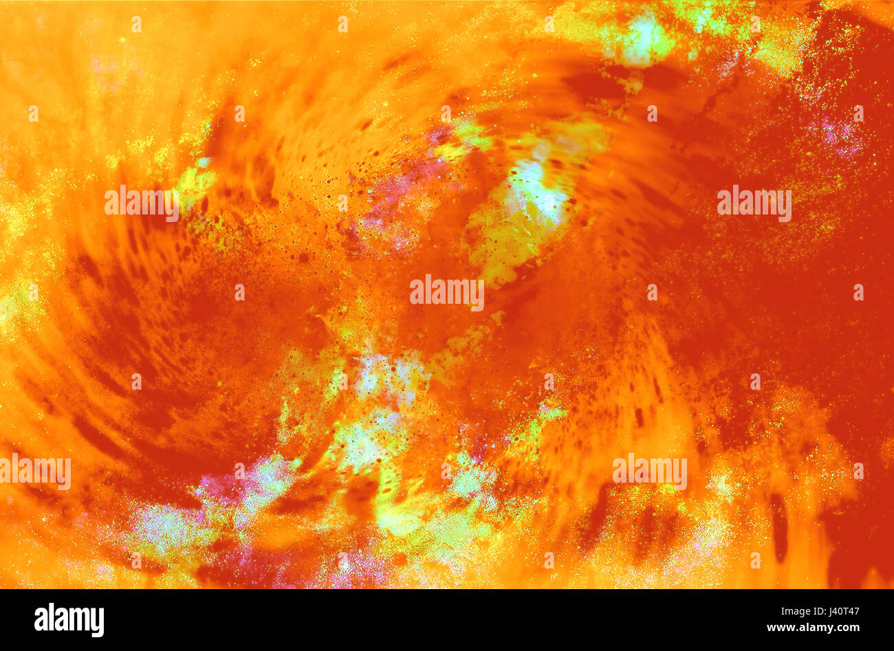 Cosmic space and stars, color cosmic abstract background. Fire effect ...