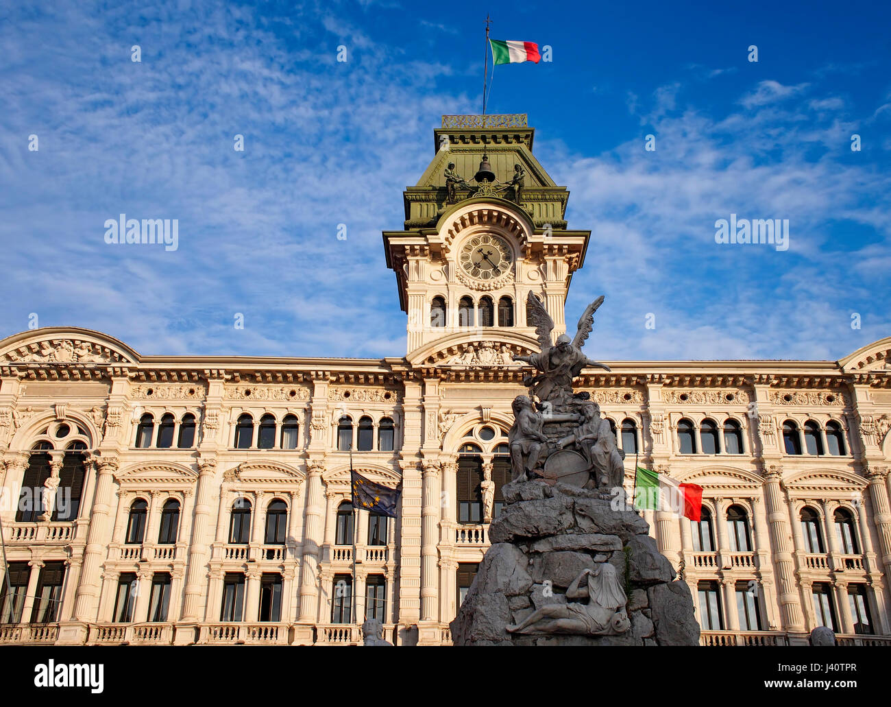 Flag of trieste hi-res stock photography and images - Alamy