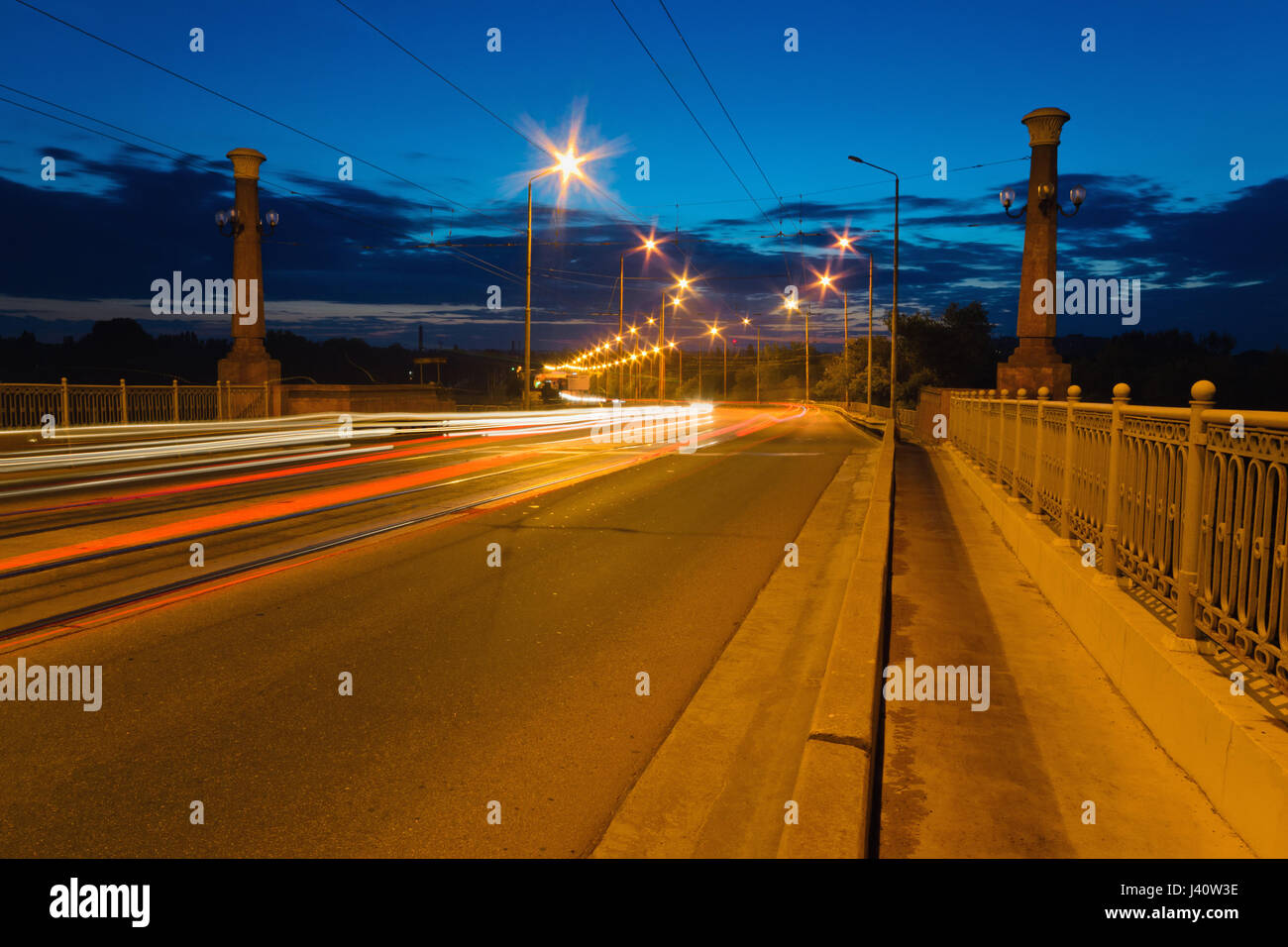 Tracers at night hi-res stock photography and images - Alamy