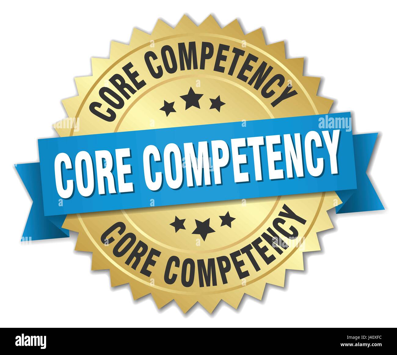 core competency round isolated gold badge Stock Vector Image & Art - Alamy