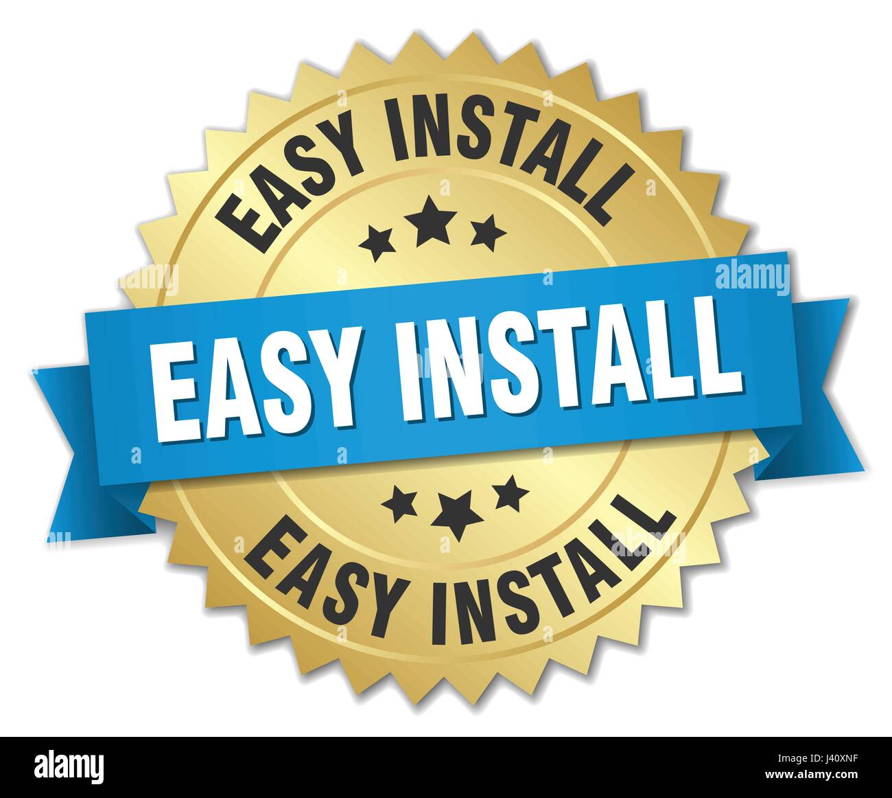 Easy install vector vectors hi-res stock photography and images - Alamy