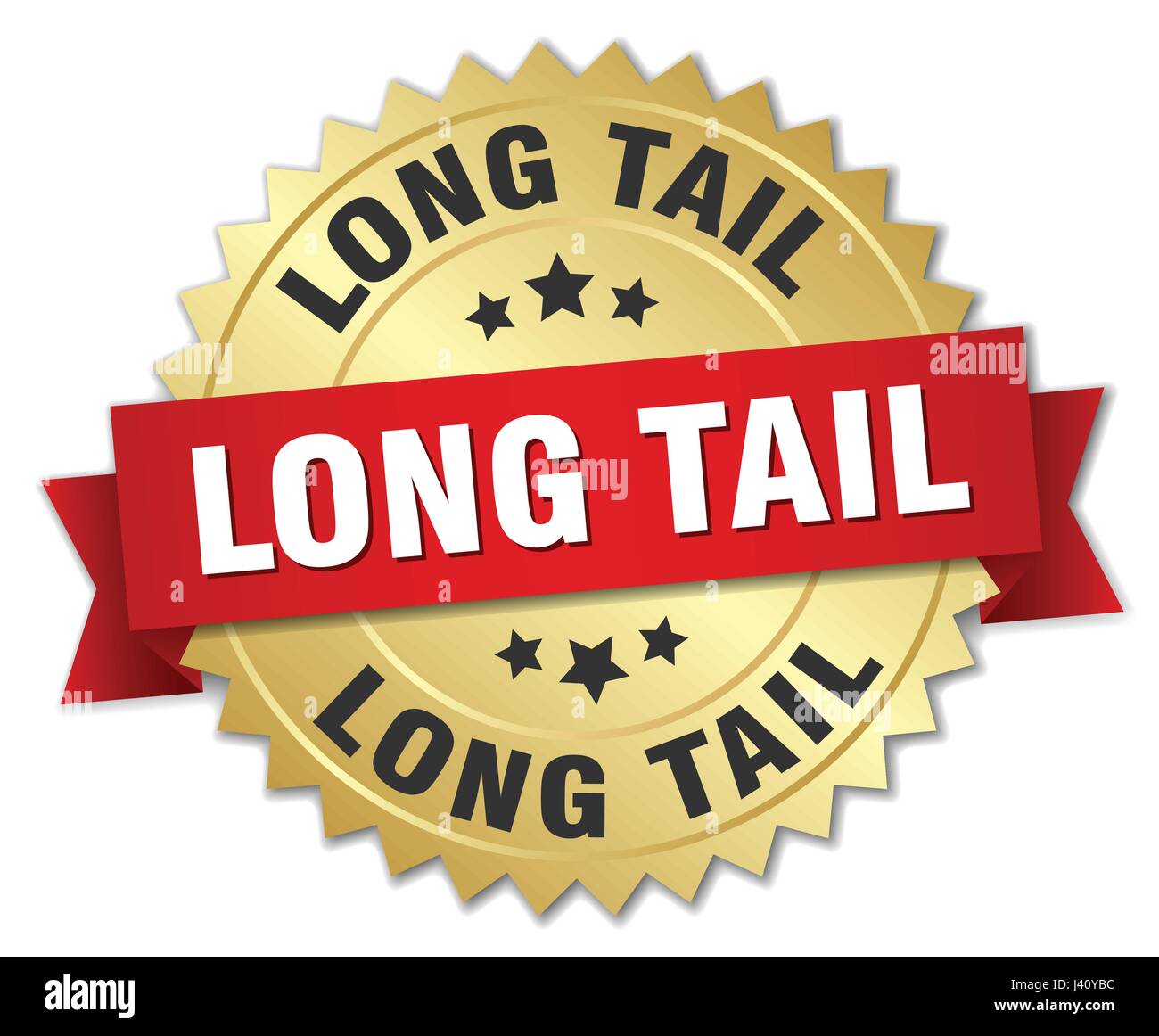 Long round tail Stock Vector Images - Alamy