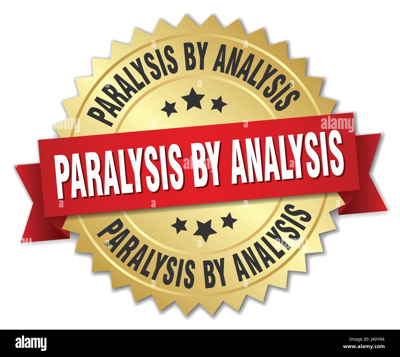 Paralysis by analysis Stock Vector Images - Alamy